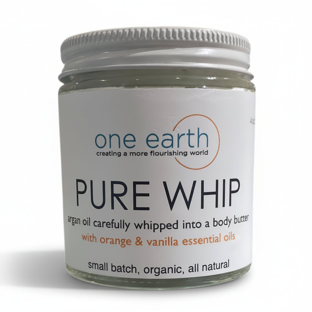 Pure Whip Body Butter - Orange Blossom + Vanilla | 120 ml – One Earth