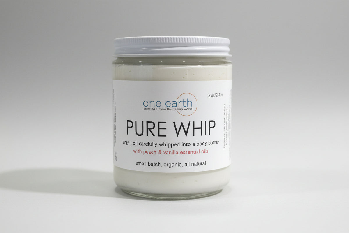 Pure Whip Body Butter - Peach + Vanilla | 240 ml – One Earth